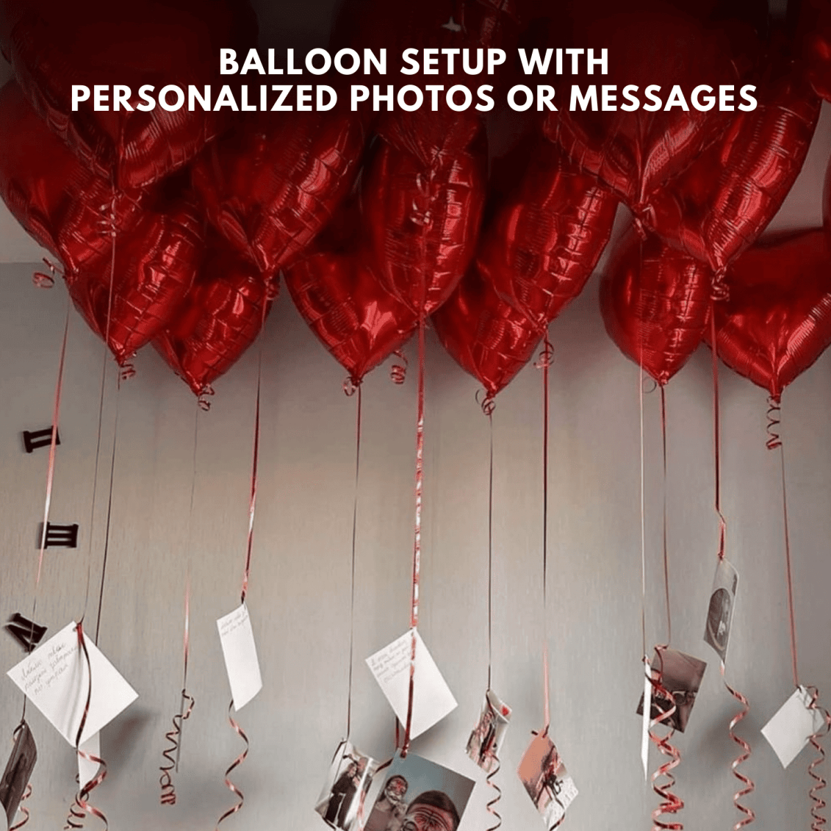 Balloon Room Surprise Bali | Helium Balloons with Notes & Messages ...