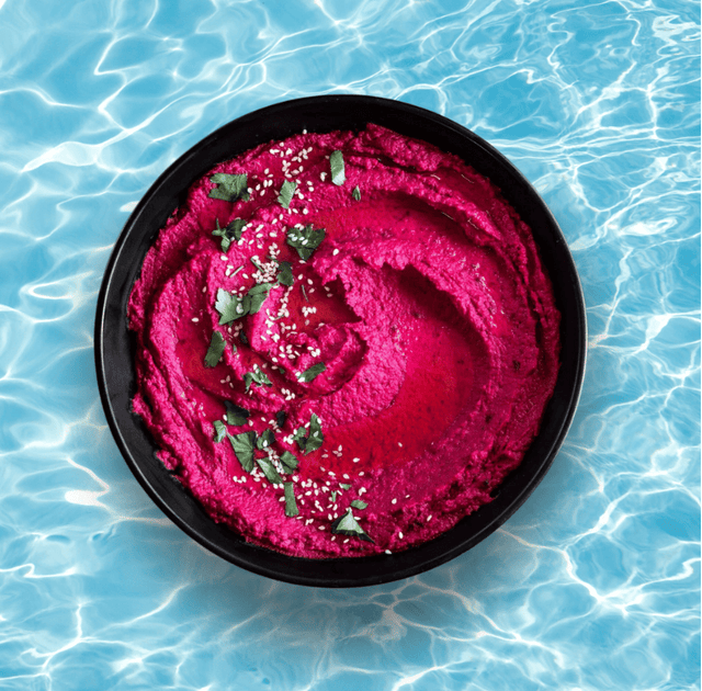 Beetroot Hummus Bali | Vegan Breakfast Dip – Bali Floating Company