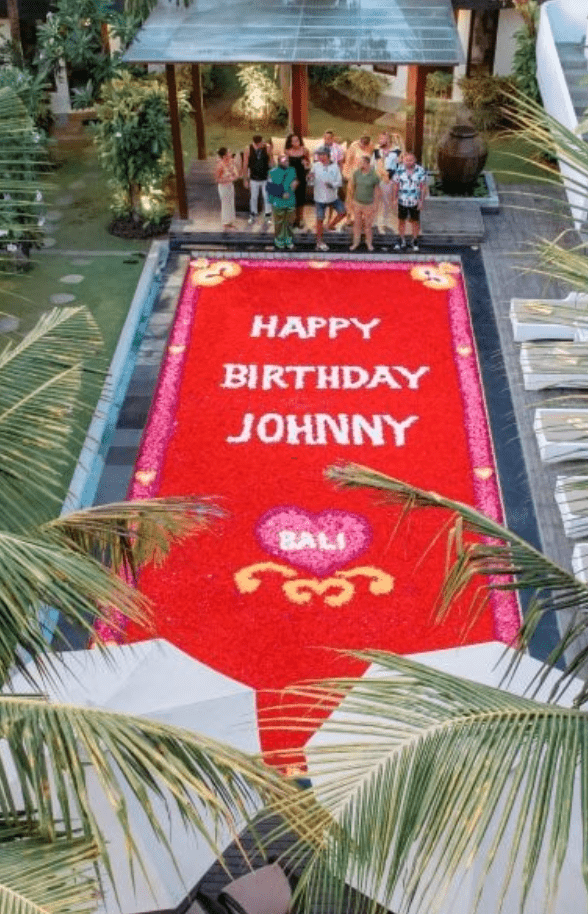 Pool Flower Petals Bali | Tropical Floating Decor for Villas – Bali ...